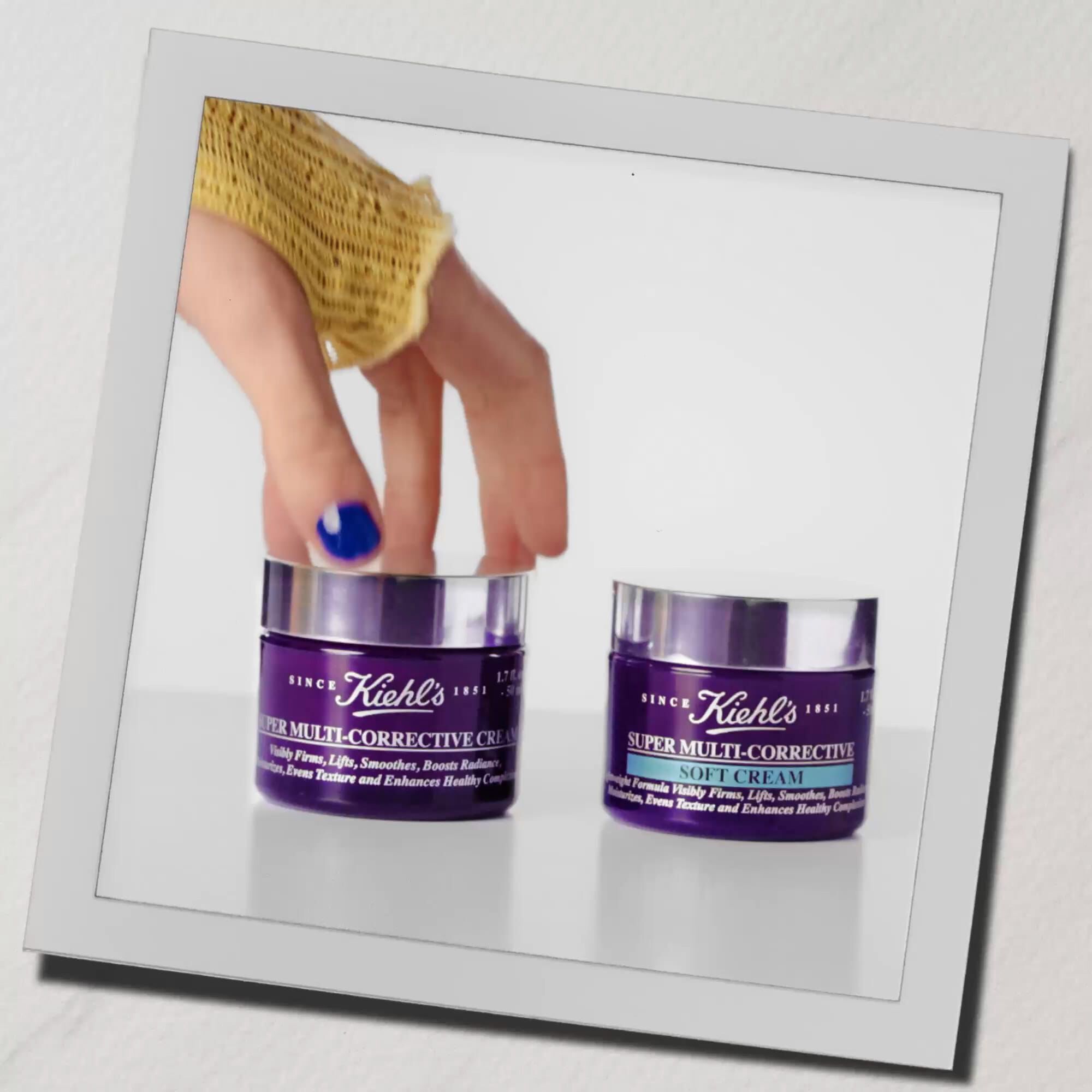 Super Multi Corrective Cream. Face moisturizer, pore minimizer Kiehl's